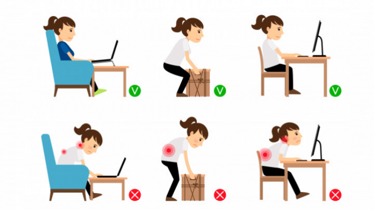 Postura correta para uma vida mais saudável | Instituto Mix de Profissões